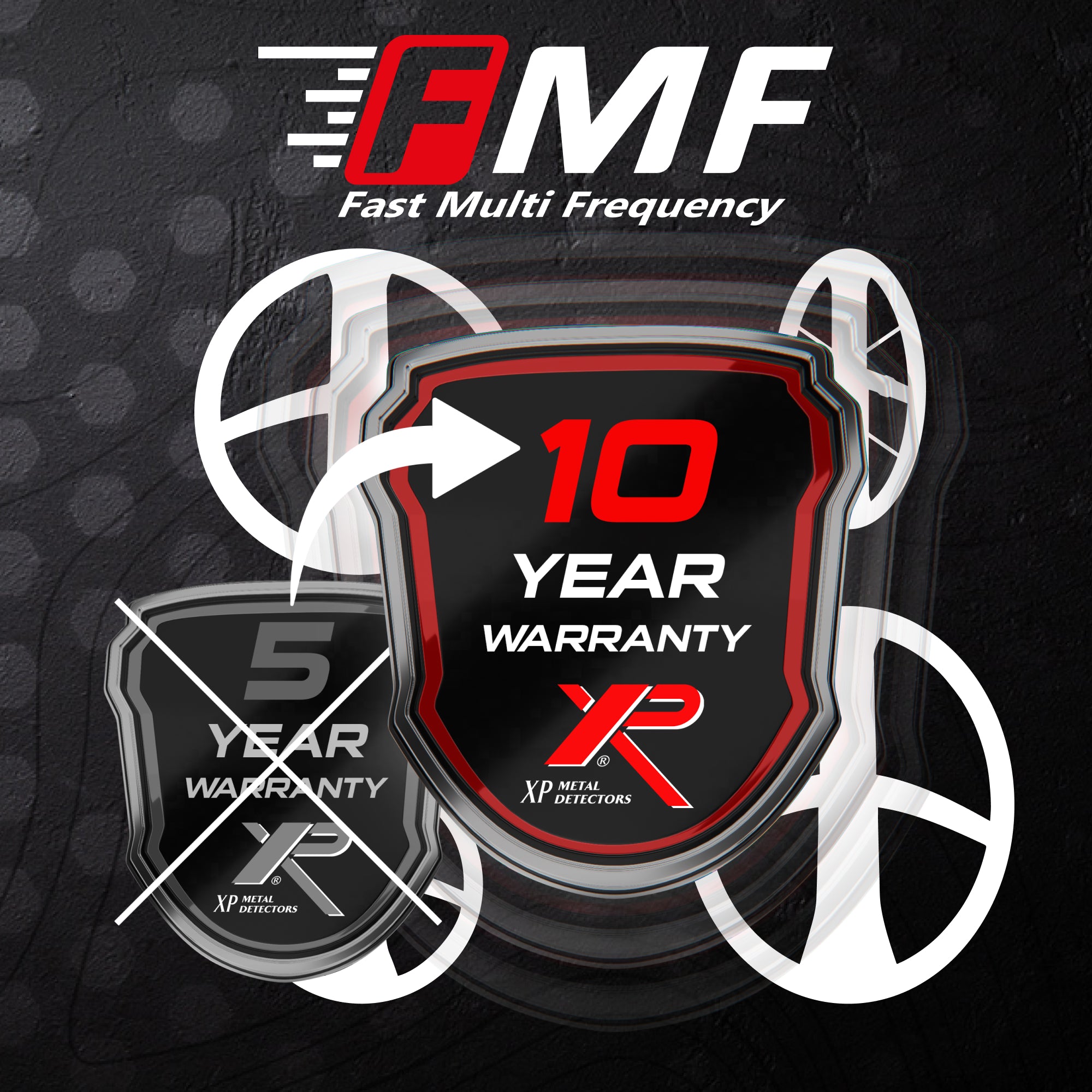 Warranty Extension - 5 extra years for XP FMF Coil – XP Metal Detectors